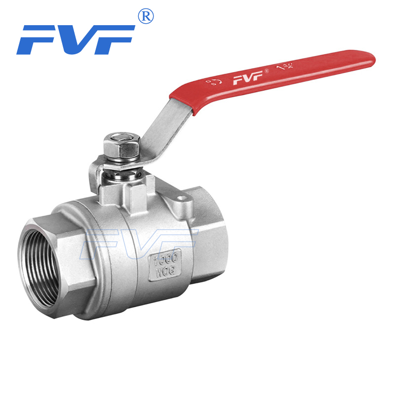 1000WOG Stainless Steel Heavy Type NPT BSPT Female 2 PC Ball Valve ...