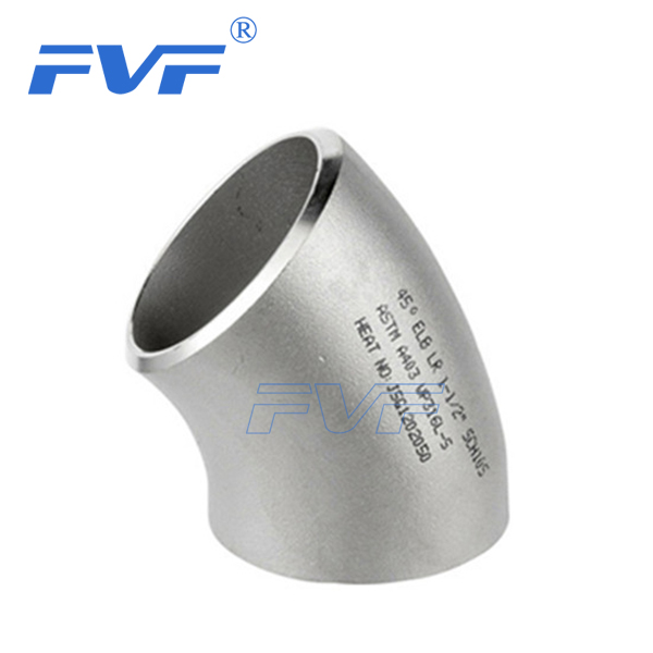 Stainless Steel 45 Degree Welded Elbow - FVF INDUSTRY CO., LIMITED