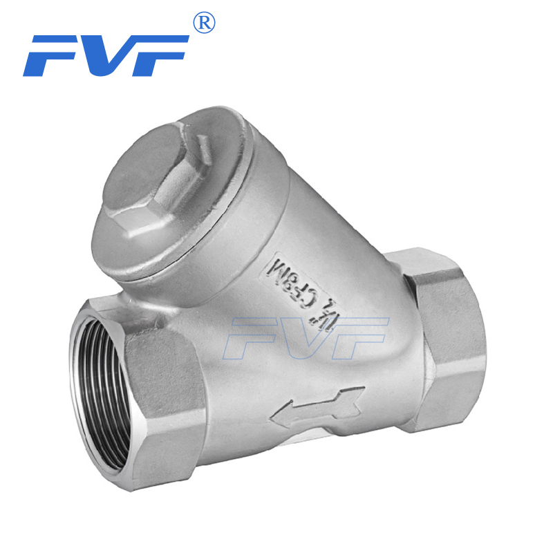 800WOG Stainless Steel Y Type Thread Female Check Valve - FVF INDUSTRY ...