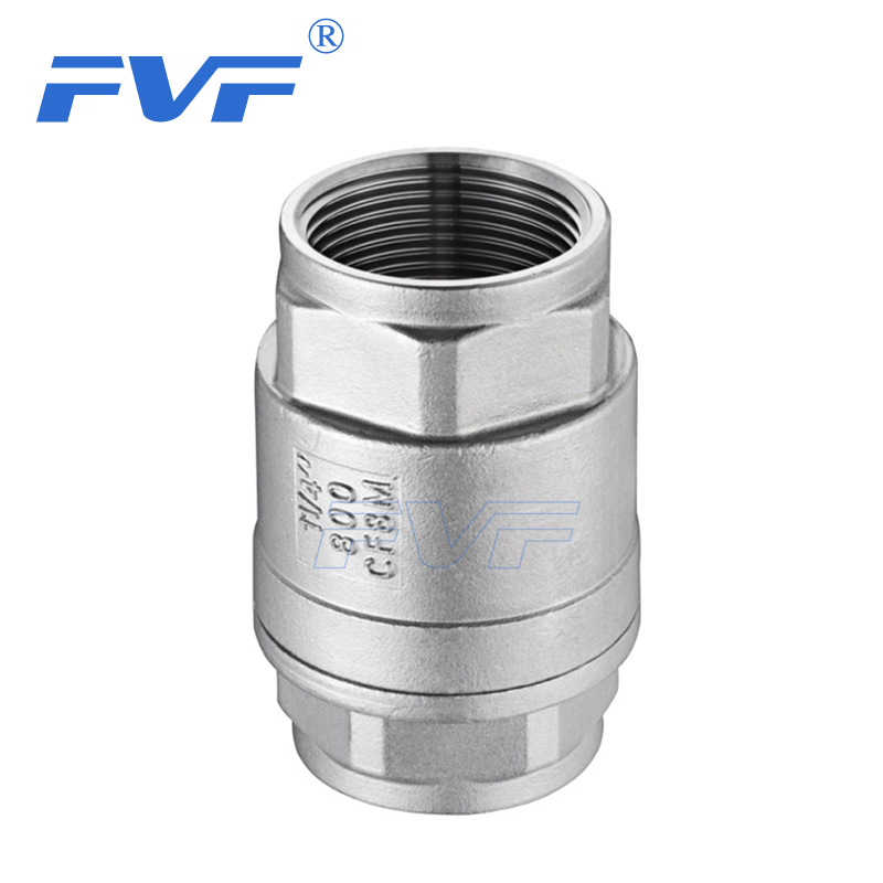 800WOG Stainless Steel Female Vertical Check Valve - FVF INDUSTRY CO ...