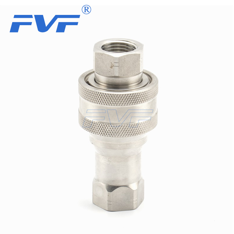 ISO7241-1B Type Stainless Steel NPT Thread Quick Coupling - FVF ...