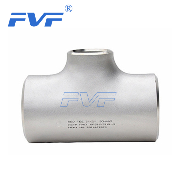 Industry Stainless Steel Reducing Tee - FVF INDUSTRY CO., LIMITED