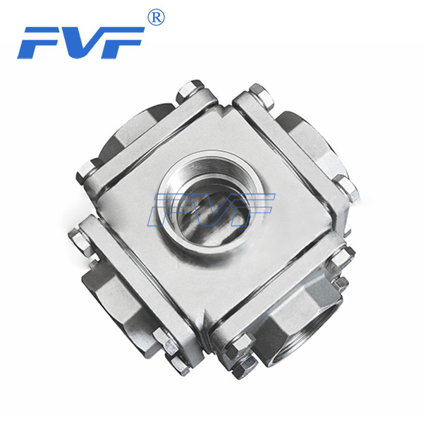 Stainless Steel 5-Way Ball Valve - J&O Fluid Control Co., Limited.