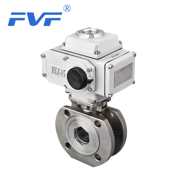 Stainless Steel Electric Ultra Thin Wafer Ball Valve - FVF INDUSTRY CO ...