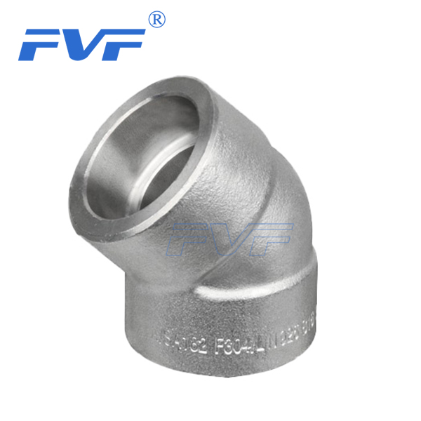 3000Psi Stainless Steel socket weld 45D Elbow - FVF INDUSTRY CO., LIMITED