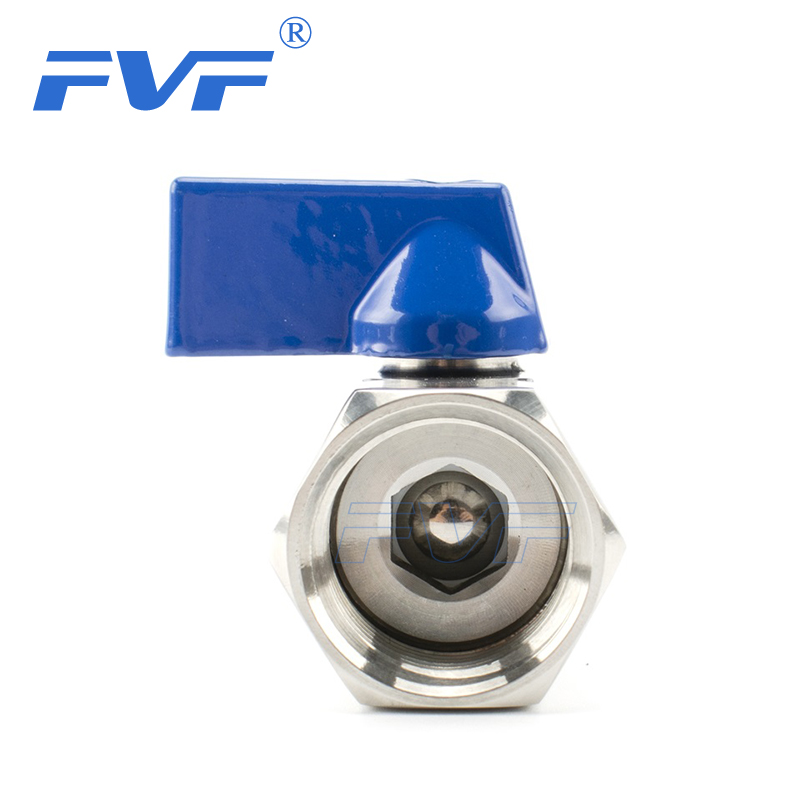 SS304 PN63 NPT BSPT Thread Female Male Mini Ball Valve - FVF INDUSTRY ...