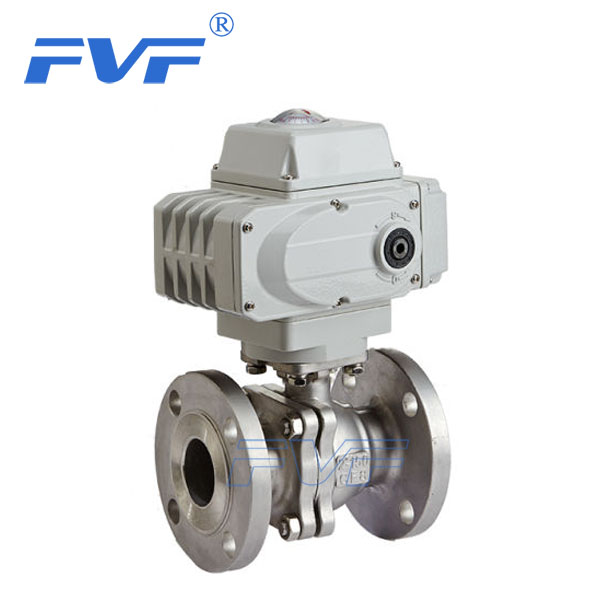 Electric Actuated Flanged Ball Valve - J&O Fluid Control Co., Limited.