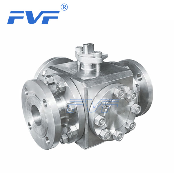 Stainless Steel 3-Way Forged Ball Valve - J&O Fluid Control Co., Limited.
